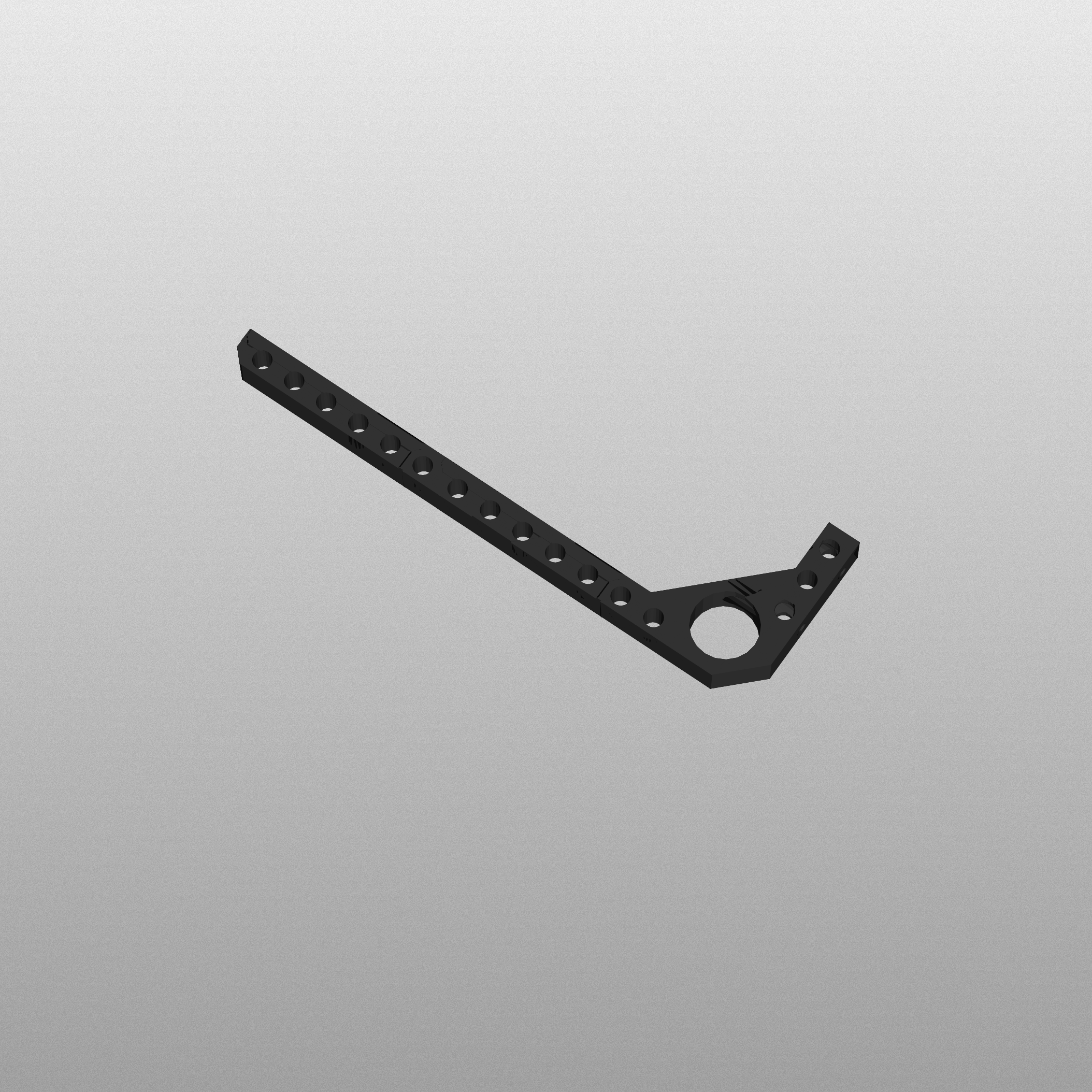 HO Scale - Train Track Corner Mount - Single Track – Rebar Labs